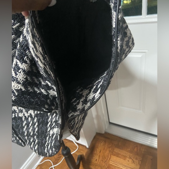 1 Madison | Jackets & Coats | Madison Wool Tweed Houndstooth Cape Coat ...